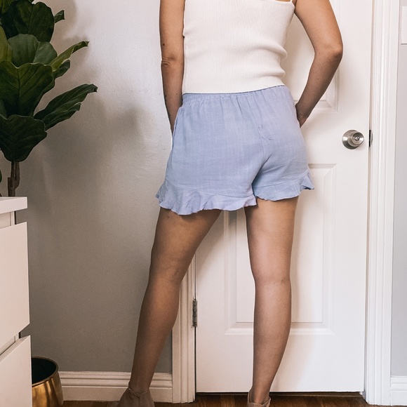 Allie Rose | Shorts | Allie Rose Skort Size M With Pockets Linen | Poshmark